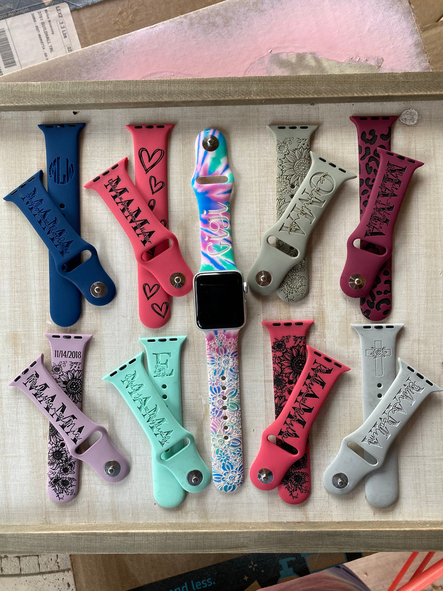 Engraved Watch Bands – Infinity Cuts and Creations